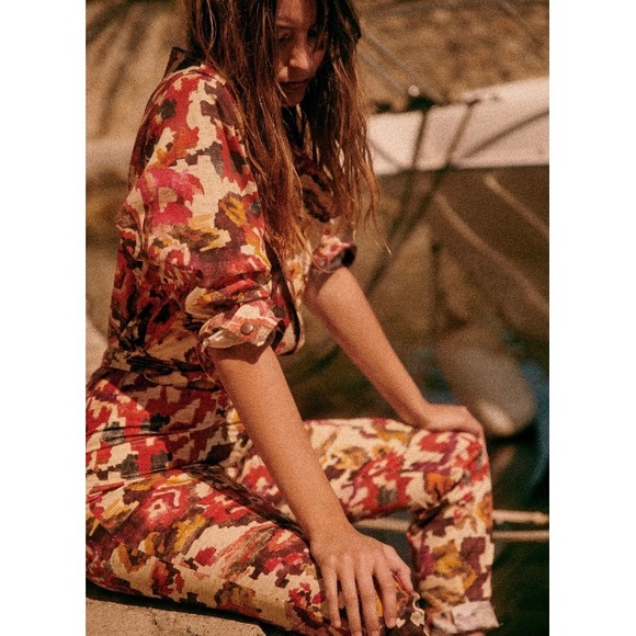 Sezane | Pants & Jumpsuits | Nwt Szane Hailey Jumpsuit In Mara | Poshmark
